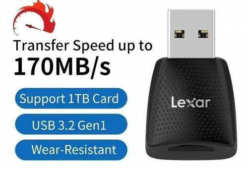 Картридер Lexar microSD (до 170 мб/с)