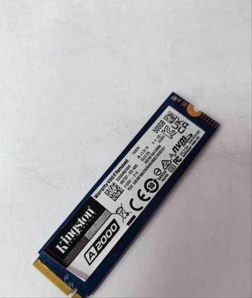 Диск SSD M.2 Type 500GB Kingston A2000 SA2000M8/50