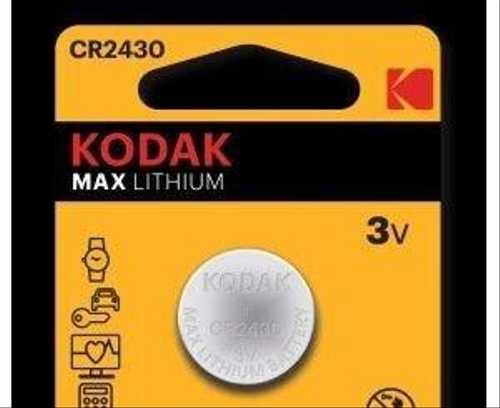 Kodak CR2430-1BL (60/240/12000) (1 шт. в уп-ке)