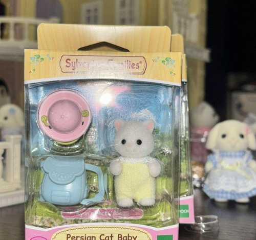 Sylvanian families малыш персидский котенок