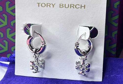 Серьги tory burch