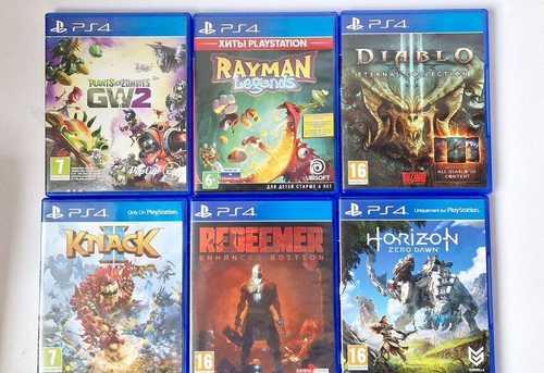 PS4 редкие игры для компании на дисках