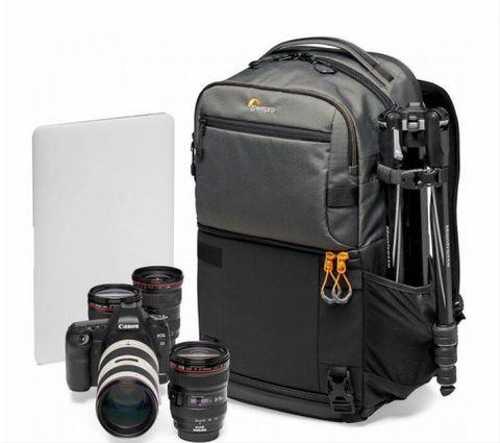 Серый рюкзак Lowepro Fastpack Pro BP250 AW III