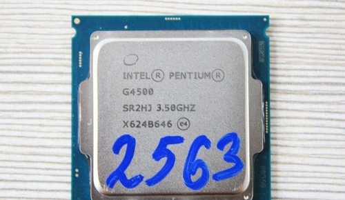 Процессор 1151 Intel Pentium G4500
