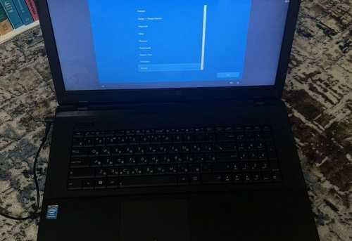 17.3" ASUS X75A, 500 ГБ, Pentium B970, RAM 4 ГБ, Intel HD Graphics