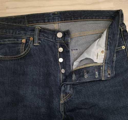 Джинсы Levis 501 из США, 32"/ длина внутреннего шв