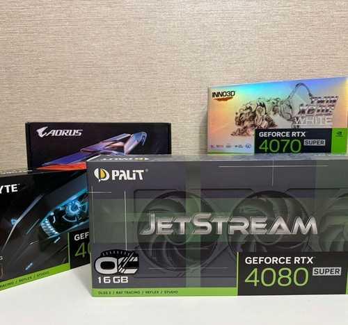 Palit RTX 4080 super jetstream OC (новая/гарантия)