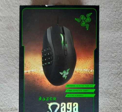 Razer naga 2014 Игровая мышка + держатель провода