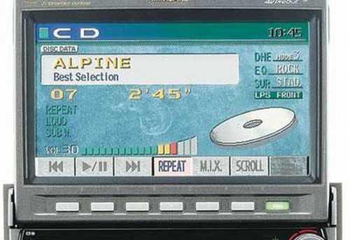 Мультимедийный центр Alpine IVX-C806 + DVD MP3