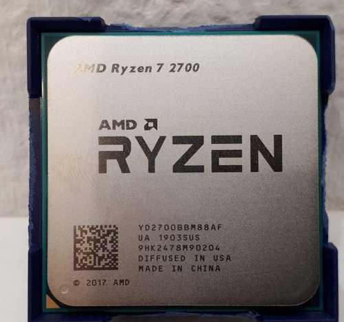 Процессор AMD ryzen 7 2700