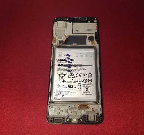 Дисплей битый Samsung A22 оригинал