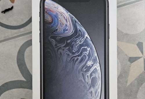 Пустая коробка iPhone xr black 64gb