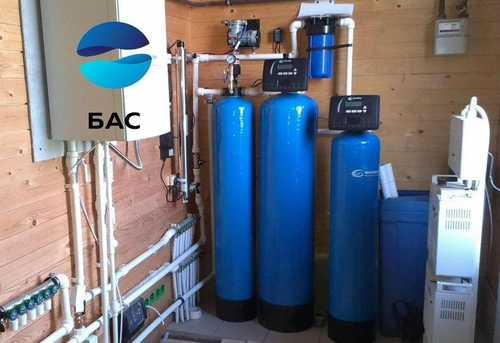 Система очистка воды из скважины для дома и дачи