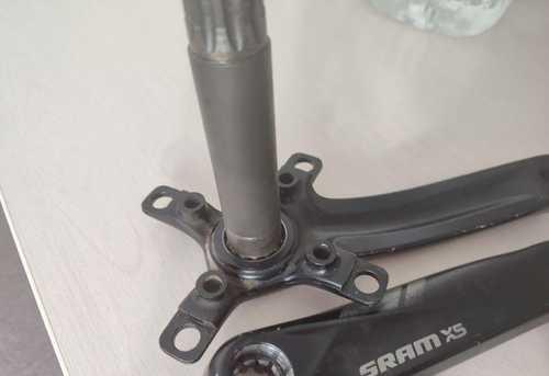 Шатуны sram X5 GXP на 2 звезды