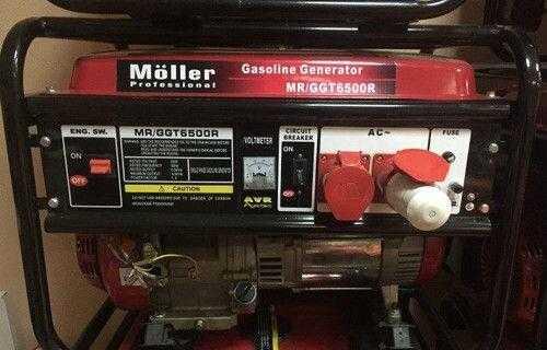 Бензиновый генератор Moller MR/GGT6500R