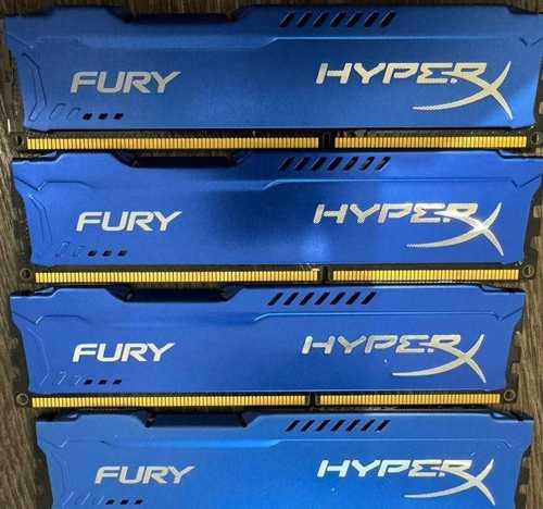 Kingston HyperX fury Blue CL10