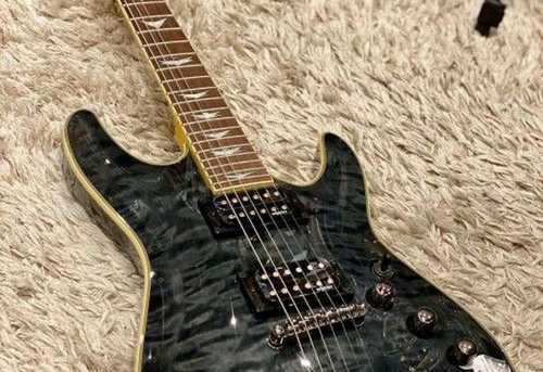 Schecter Omen Extreme-FR See-Thru Black