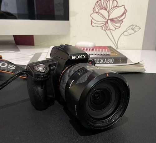 Компактный фотоаппарат sony SLT-A55V