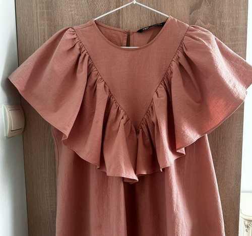 Блузка Zara оригинал,р 46-50