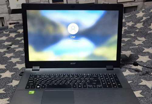 Ноутбук acer E5-731, i3-4005U, 6GB RAM, 240 SSD