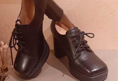 Туфли женские черные 36 размер