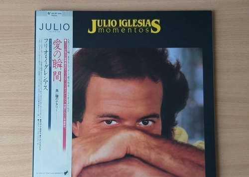 LP Julio Iglesias "Momentos" 1982 Japan NM+