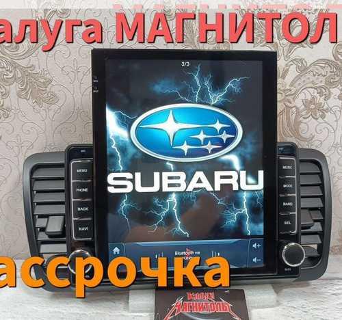 Магнитола Subaru Legacy Outback андроид Tesla