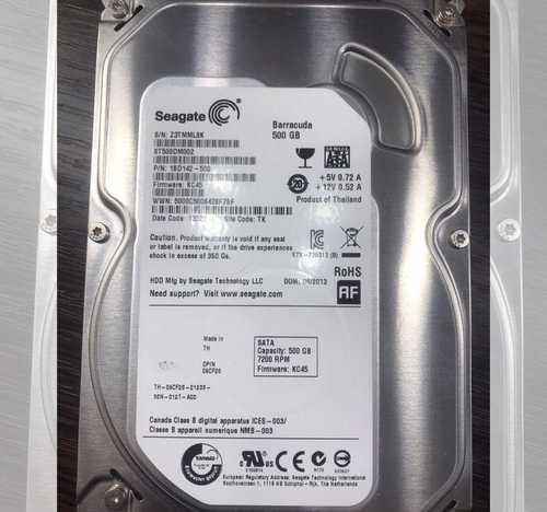 Hdd 500gb 3.5