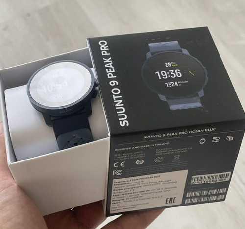 Спортивные часы suunto 9 peak pro