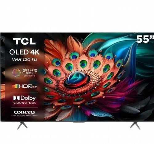 Телевизор 55" TCL 55С655 qled UHD 4K (новый)