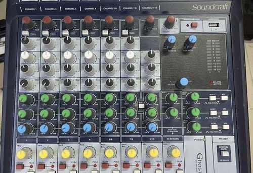 Микшерный пульт soundcraft signature 10