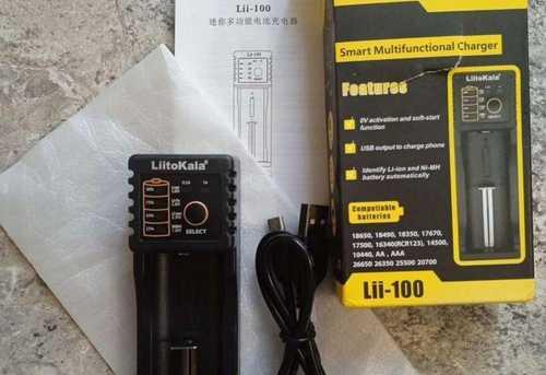 Зарядное устройство Liitokala lii-100
