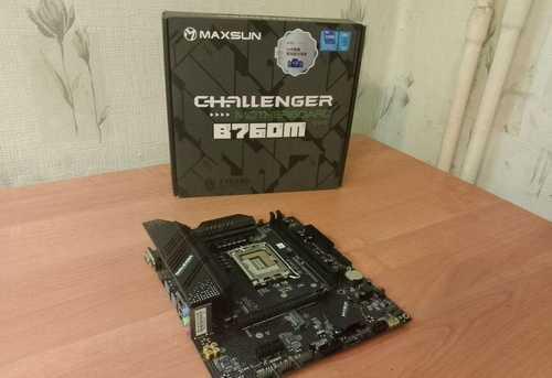 Материнская плата B760M DDR4 MaxSun Challenger