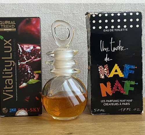 Une Touche de Naf Naf edt 50ml винтаж сплеш
