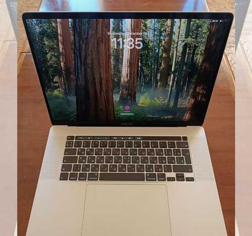 Apple macbook pro 16 2019 i7 16gb 512ssd