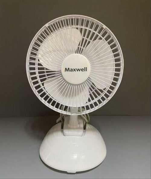 Вентилятор настольный Maxwell MW-3520 (шур)