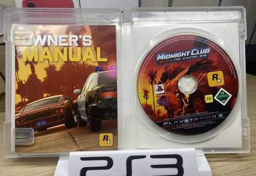 Midnight Club Los Angeles для Sony PS3