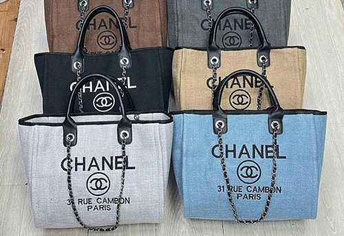 Сумка женская chanel шоппер