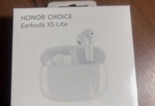 Беспроводные наушники Honor choice earbuds x5 lite