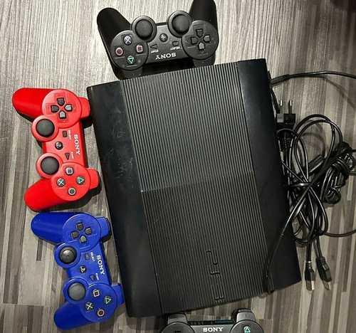 Sony playstation 3 super slim 500gb прошитая