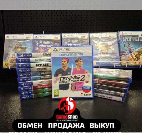 Tennis World Tour 2 ps5 новый