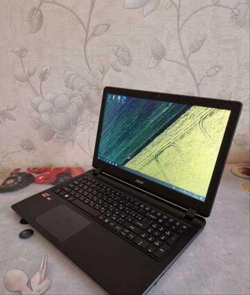 Ноутбук acer ES15 A4-7210,4gb,500gb