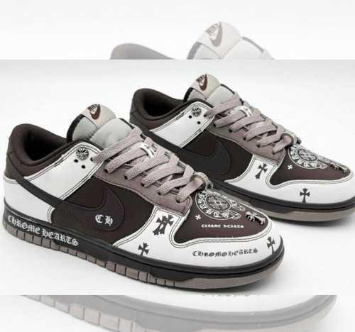 Кроссовки демисезонные Nike Dunk Low Chrome Hearts