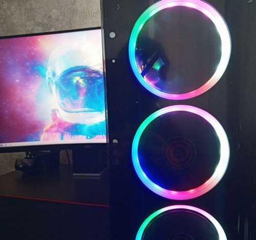 Игровой пк i3 12100f/16gb/RTX2080/750gb