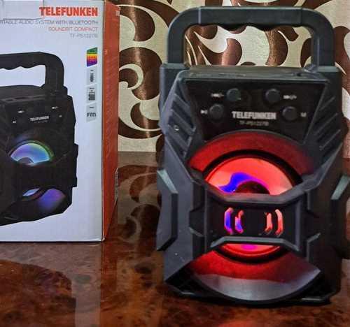 Блютуз колонка telefunken