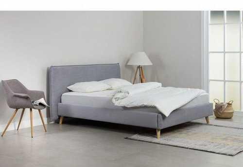 Кровать Кьево 180 Vertikal Grey