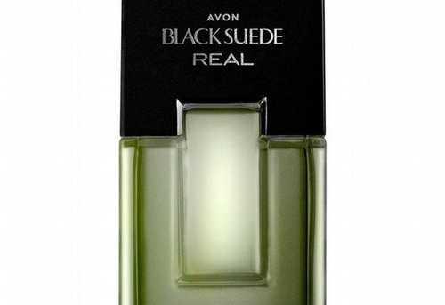 Туалетная вода Black Suede Real Avon 75 мл