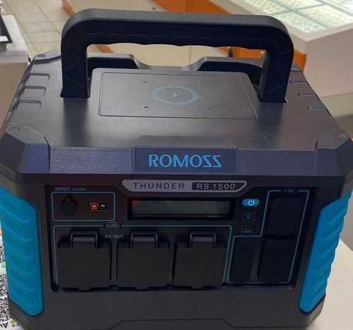 Romoss rs1500 портативная электростанция