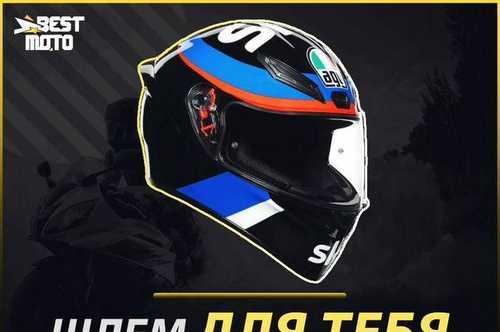 Шлем AGV K-1 replica VR46 Sky Racing Team