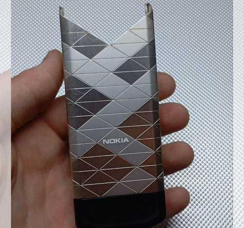 Nokia 7900 prism. Задняя крышка. Ориг. Серебро